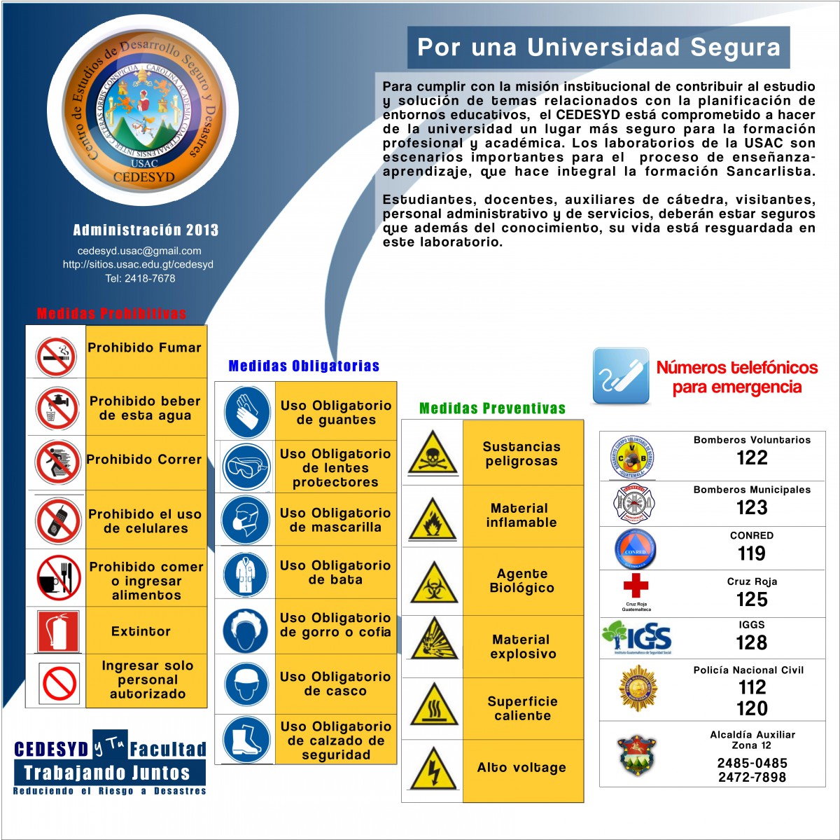Seguridad en Laboratorios – CEDESYD